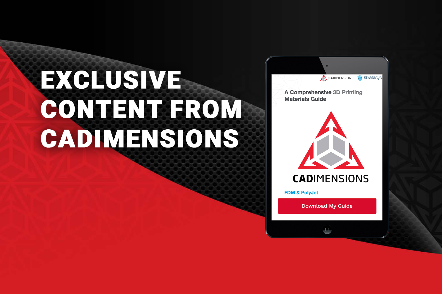 Free Guide Master Fdm Polyjet 3d Printing Materials Cadimensions
